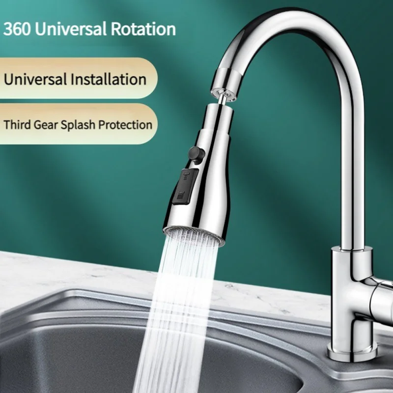 Universal-360-Rotate-Filter-Faucet-Aerator-Extender-Splash-Filter ...