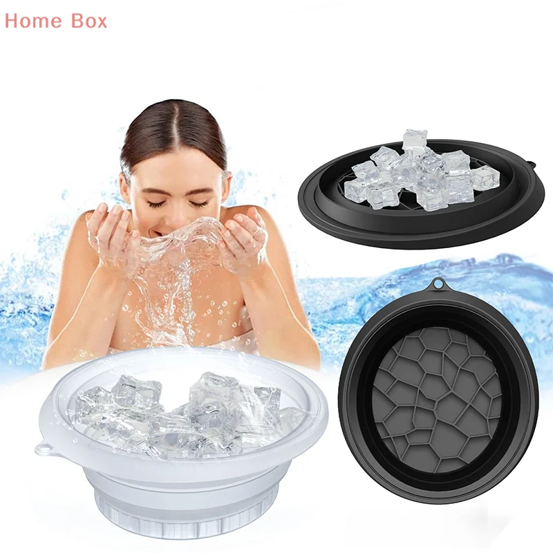 Large Bowl For Face Ice Bath Foldable Ice Bath Bowl Silicone Bowl For ...