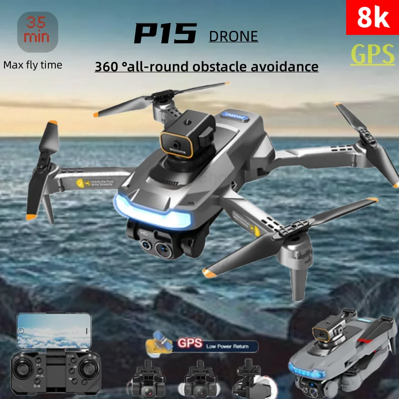 P15-Drone-With-8K-HD-Camera-Professional-Dual-GPS-Camera-Dron-Optical ...
