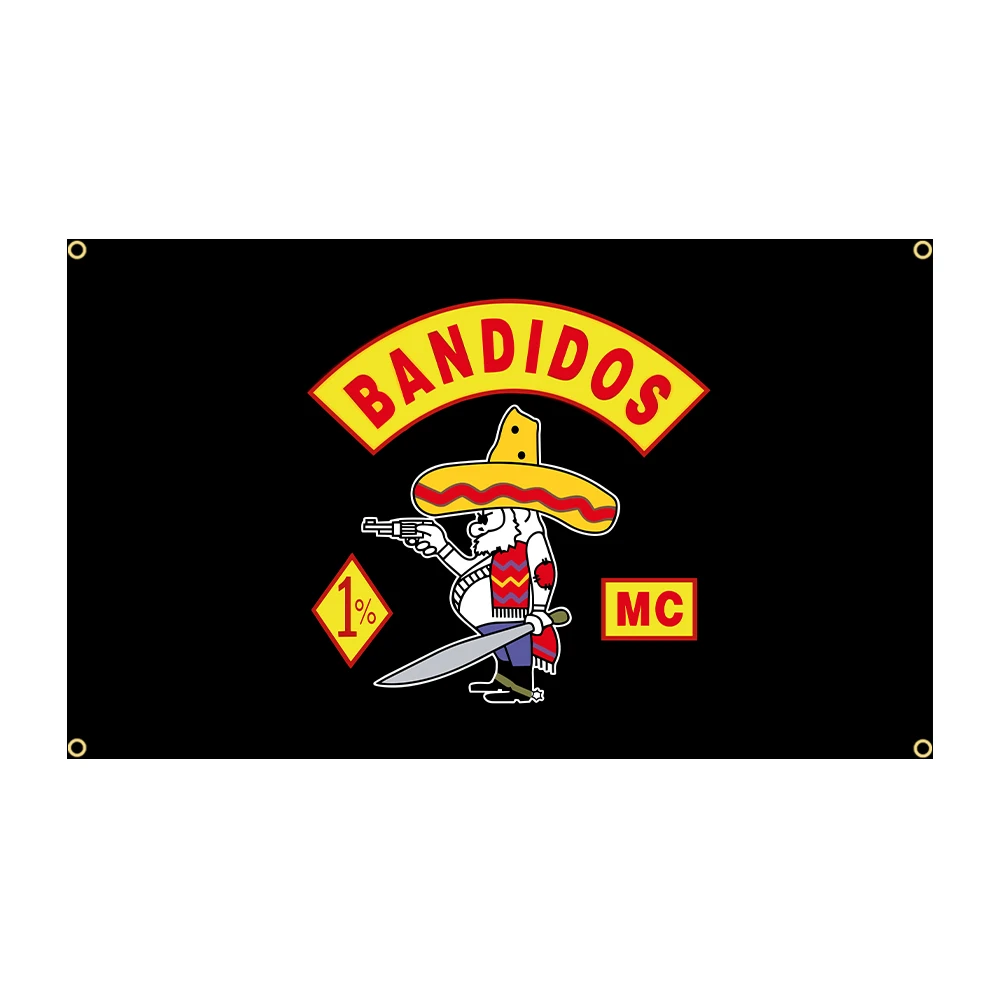90-x150cm-Motorcycle-Biker-BANDIDOS-NOMADS-MC-Flag-For-Motorcycle-Club ...
