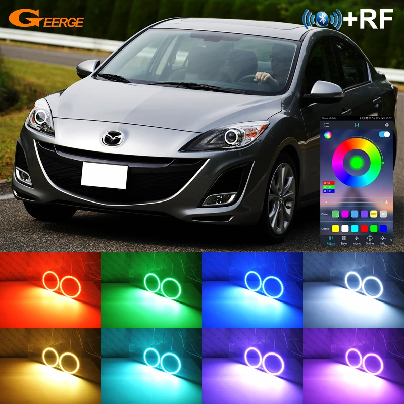 Anillos-de-Halo-de-Kit-de-luces-Led-Ojos-de-ngel-RGB-ultrabrillantes ...