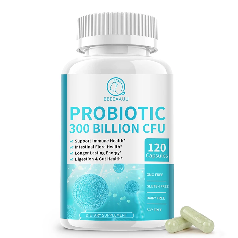 BBEEAAUU-Lactobacillus-Probiotics-Digestive-Enzyme-Prebiotic-Fiber ...