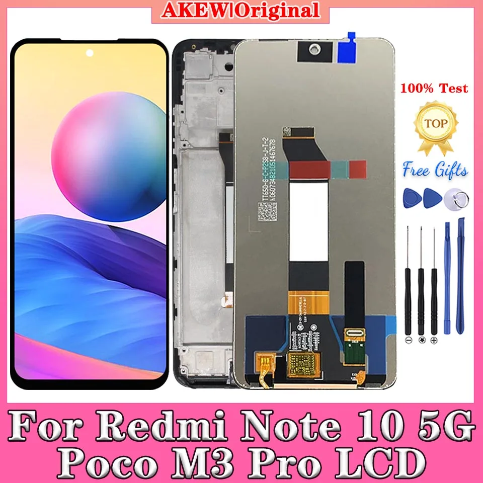 Original-For-Xiaomi-Redmi-Note-10-5G-LCD-Display-New-POCO-M3-Pro-Touch ...