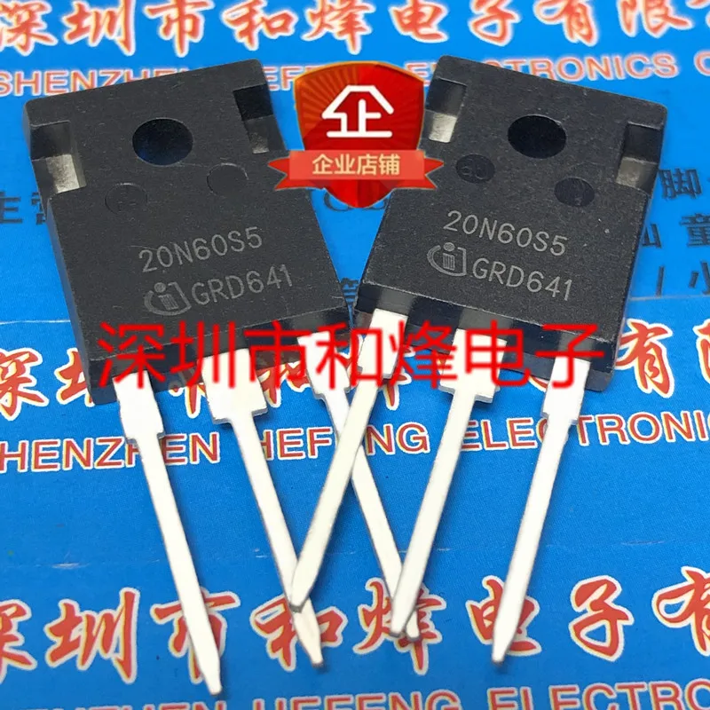 SPW20N60S5 20N60S5 신규 및 기존 TO 247 600V 20A MOS 전계 효과 튜브 집적 회로 IC 칩 ...