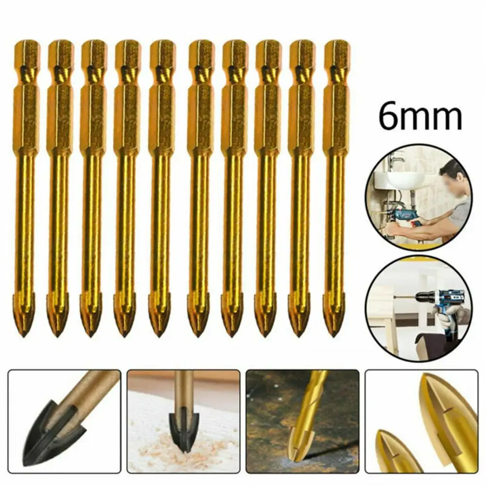 10-PCS-Set-Damaged-Screw-Extractor-Drill-Bit-Stripped-Broken-Screw-Bolt ...