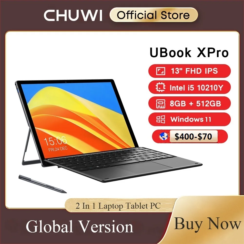 CHUWI-Tableta-UBook-XPro-de-13-pulgadas-Tablet-con-Intel-Core-i5-10210Y ...