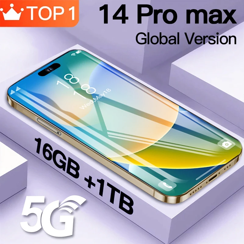 14-promax-tel-fono-inteligente-5g-versi-n-Global-Android-13-6-7 ...