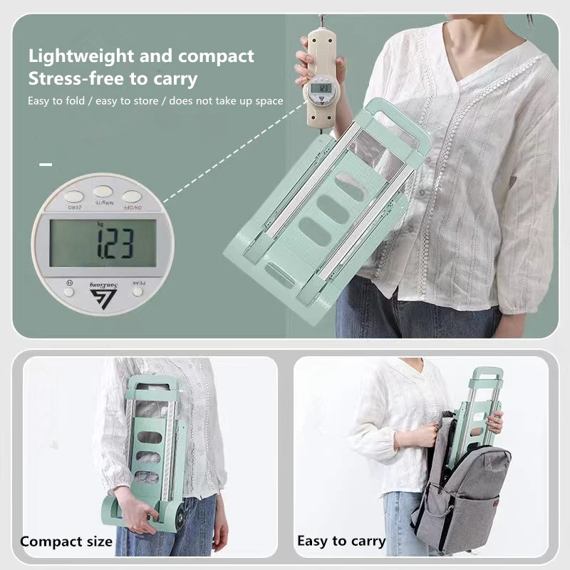 Portable-Hand-Sack-Trolley-Folding-Cart-with-Wheels-Transportation ...