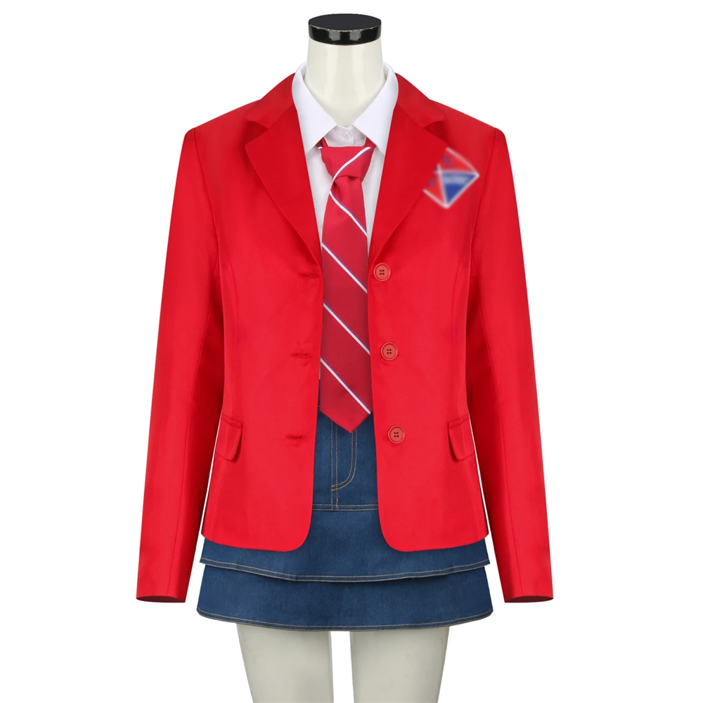 EWS-Rebelde-School-Uniform-for-Girls-High-School-Student-Suits-Red ...