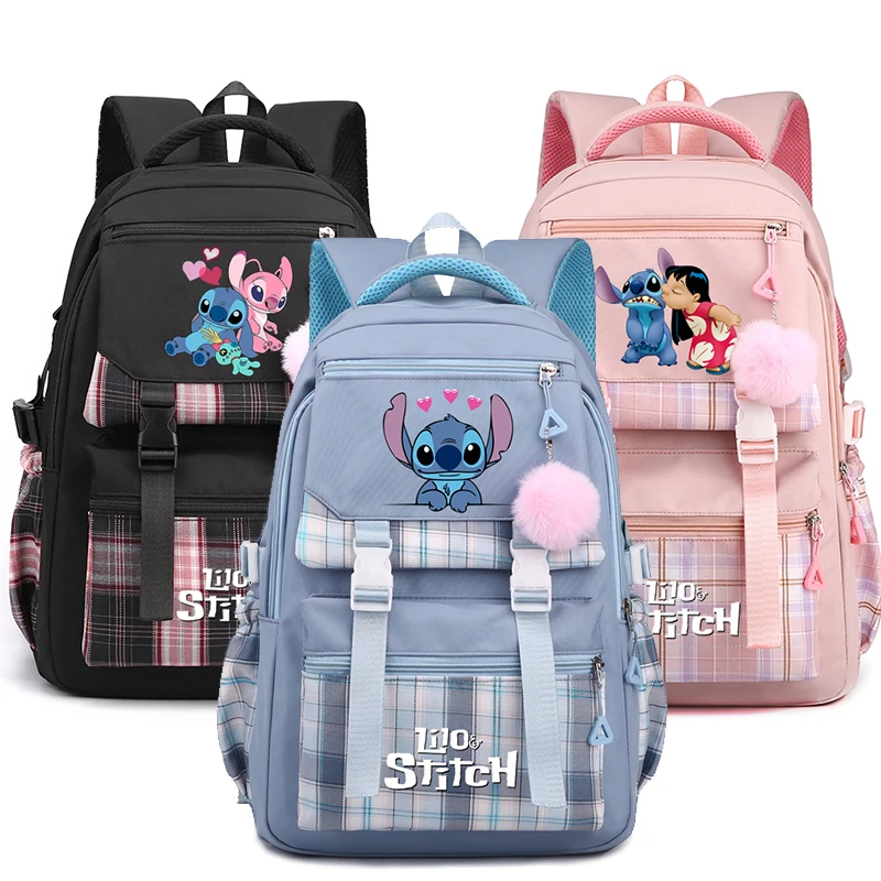 Disney-Lilo-Stitch-Backpack-for-Girl-Boy-Student-Teenager-Children ...