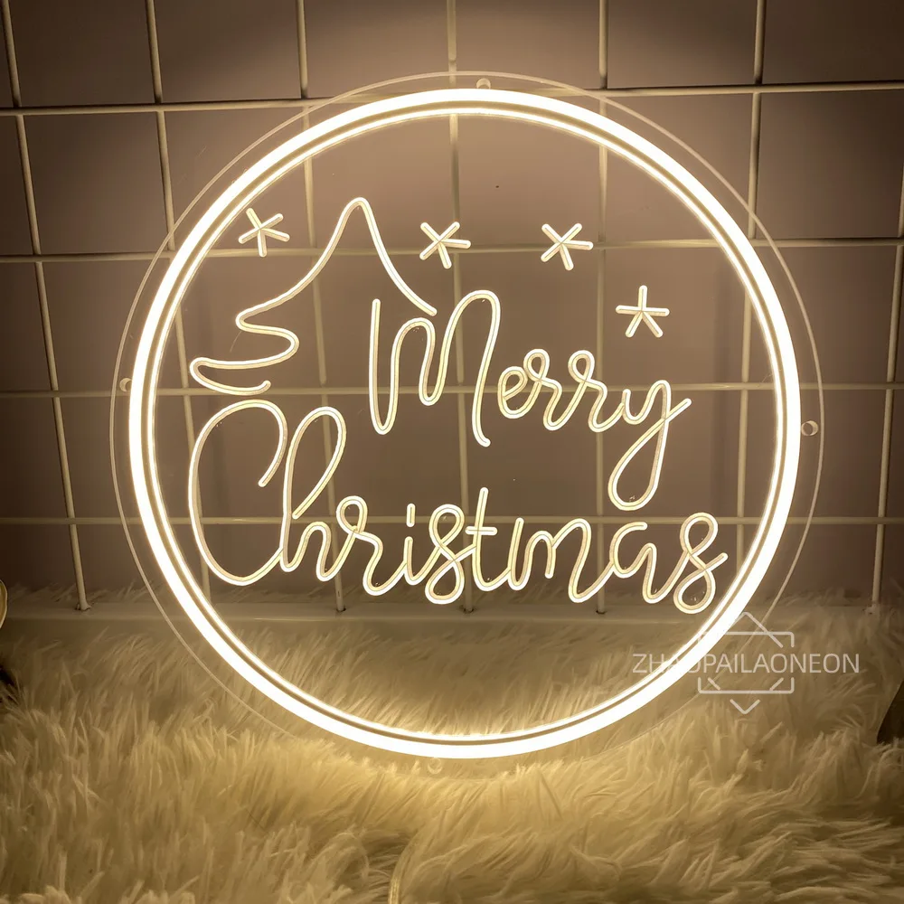 Merry-Christmas-Lights-Neon-Signs-3D-Engraved-Neon-Lights-Christmas ...