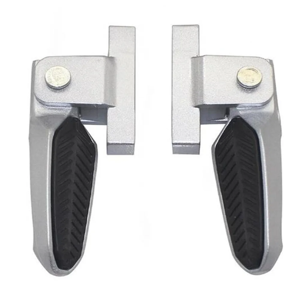 2-Motorcycle-Scooter-Folding-Foot-Peg-Footpeg-Rear-Set-Pedals-Universal ...