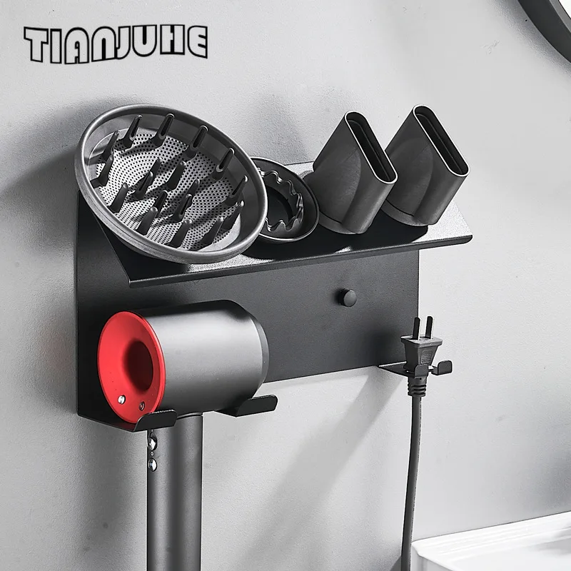 Dyson Hair Dryer Holder Wall Mounted Stand Dyson Blow Dryer Tool Rack ...
