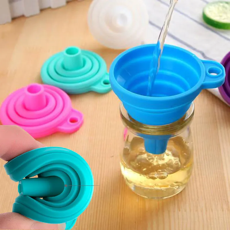 For-Fuel-Hopper-Collapsible-Beer-Oil-Funnels-Kitchen-Tools-Foldable ...