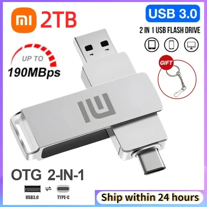Xiaomi-High-Speed-USB-Flash-Drive-Sticks-de-armazenamento-externo-Pen ...