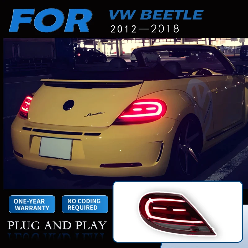Car-Styling-Taillights-for-VW-Beetle-LED-Tail-Light-2012-2018-Tail-Lamp ...
