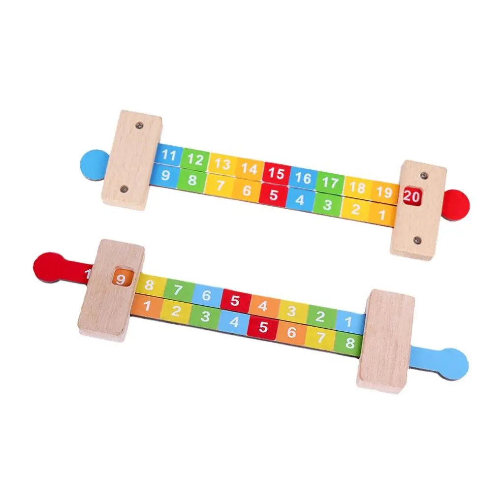 Math Slide Ruler Preschool Kindergarden Mathematics Education Teaching ...