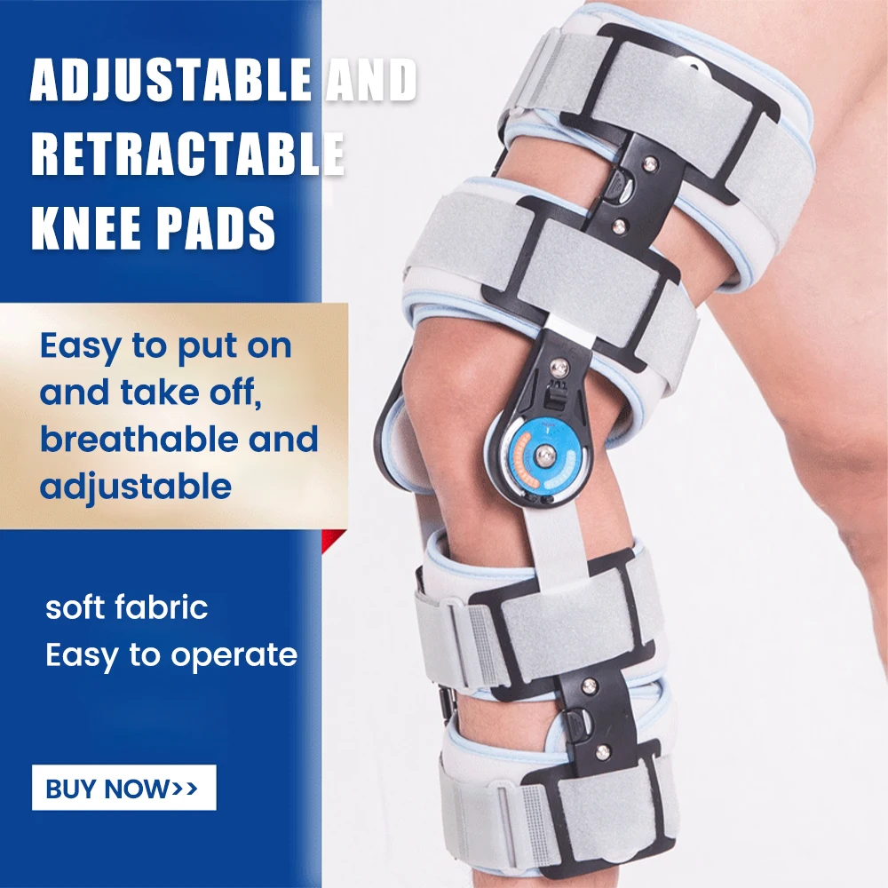 1 Piece Knee Joint Brace Support Orthosis Medical Ligament Sport Injury ...