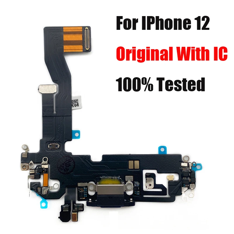 Original-USB-Charging-Port-Charger-Board-Flex-Cable-For-Iphone-12-Pro ...