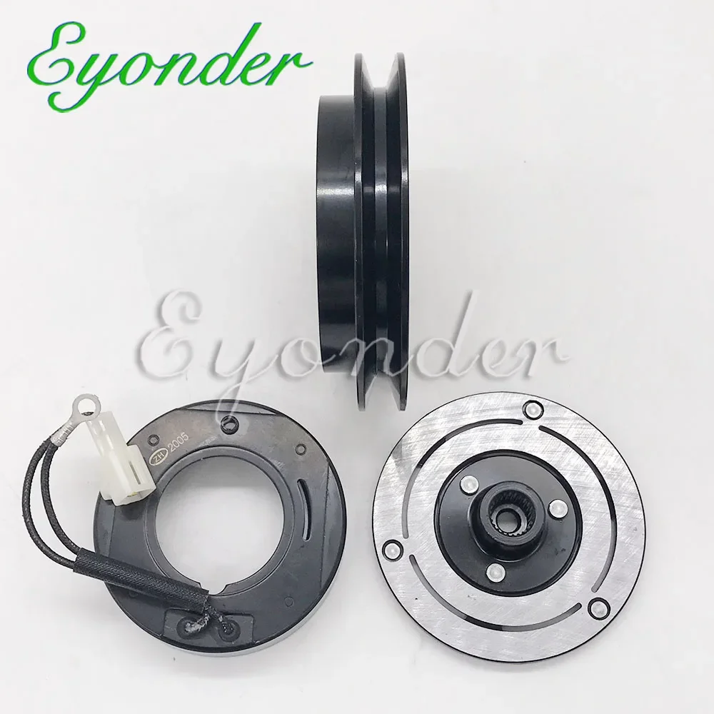 AC-A-C-Air-Conditioning-Compressor-Clutch-Pulley-Denso-SV07E-for-KUBOTA ...