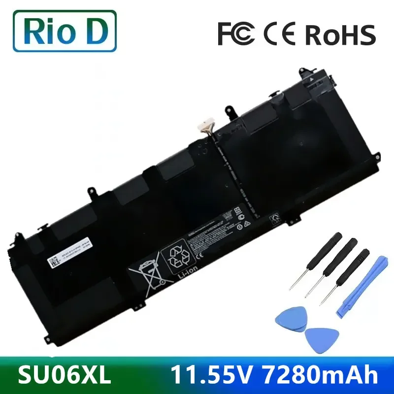 11.55V 84.08WH SU06XL Laptop Battery for HP Spectre X360 15-DF0011TX ...