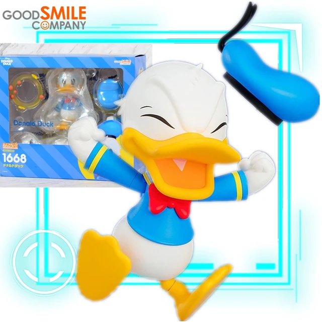 Smiling Donald Duck