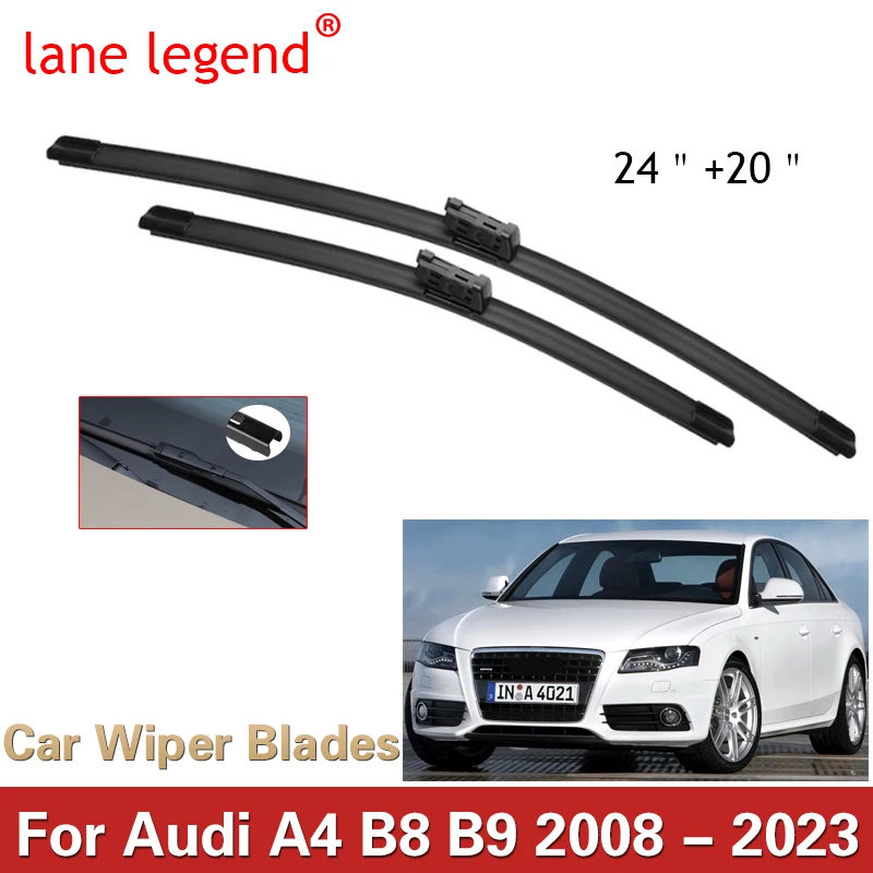Car-Wiper-LHD-Front-Wiper-Blades-For-Audi-A4-B8-B9-Allroad-2008-2023 ...