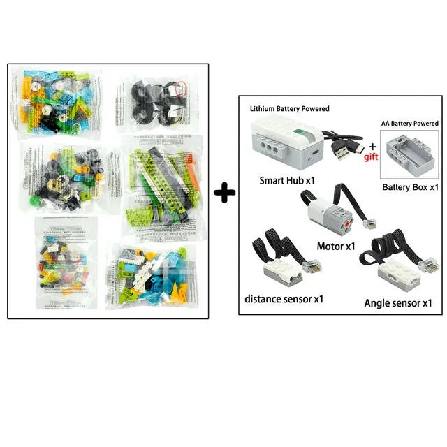 2022 NEW Technical Parts WeDo2.0 Robotics Construction Set Building ...