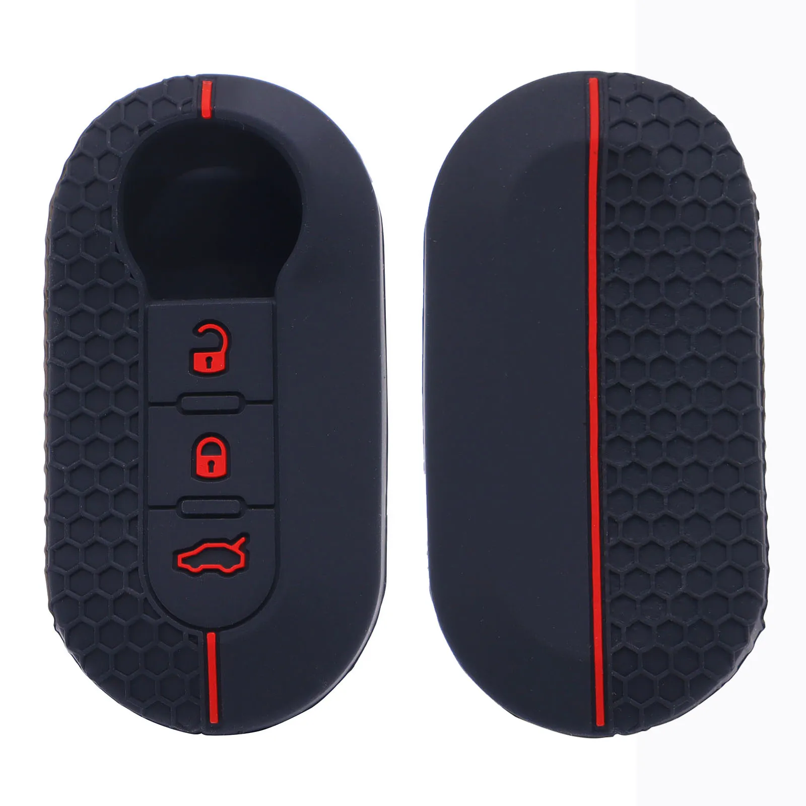 Car Key Case Remote Fob For Fiat 500 Bravo Ducato Doblo Grande Punto ...