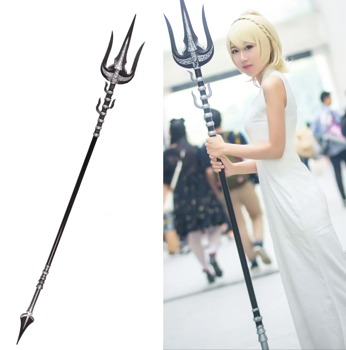 180CM-Final-Fantasy-XV-Lunafreya-Nox-Fleuret-Trident-Cosplay-Replica ...
