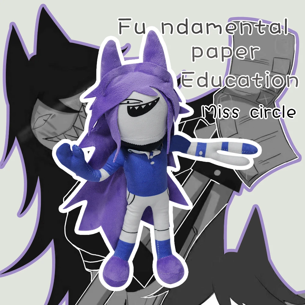 TreasuringU-Fundamental-Paper-Education-Plush-Toys-Cartoon-Miss-Circle ...