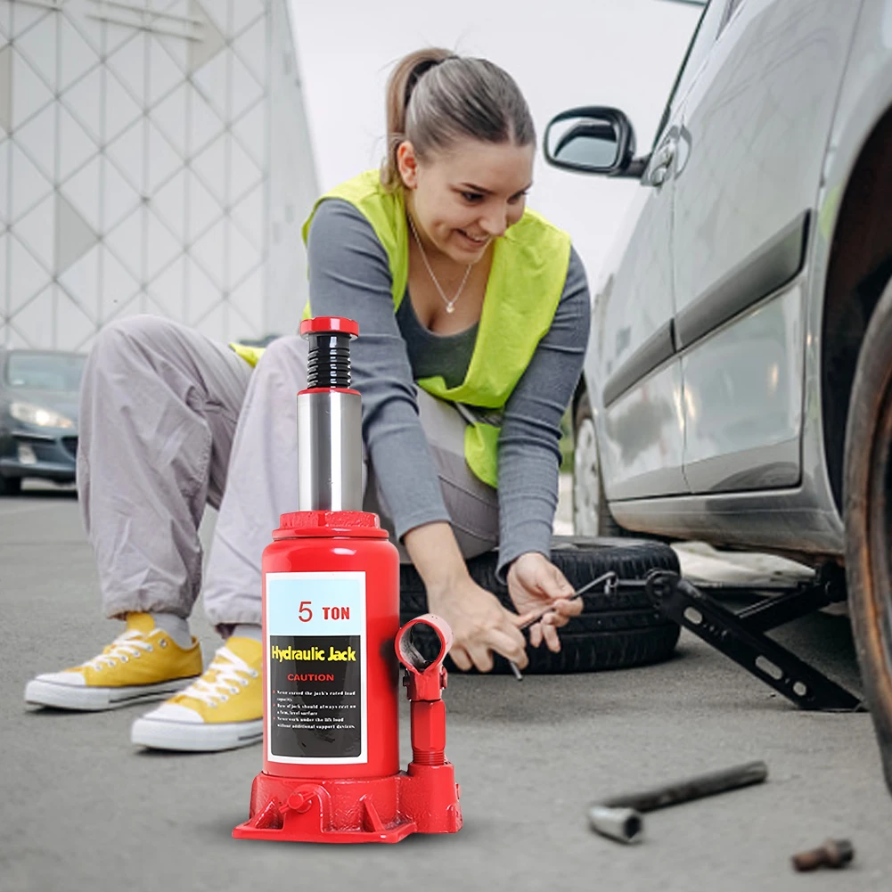 2/5/10 Ton Hydraulic Bottle Jack Jack Pad Car Lift Stand Car Jacks ...