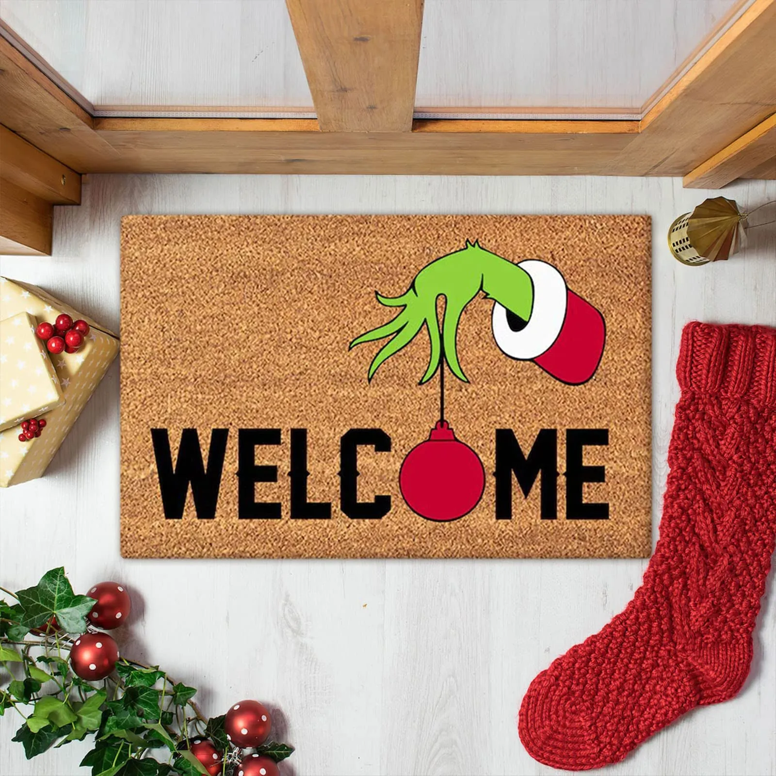 Xmas-Welcome-Christmas-Mat-Non-Slip-And-Washable-Doormat-Decoration ...
