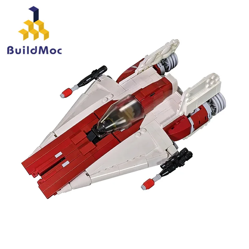 Buildmoc-Space-Wars-A-wing-Starfighters-Spaceship-MOC-Set-Building ...