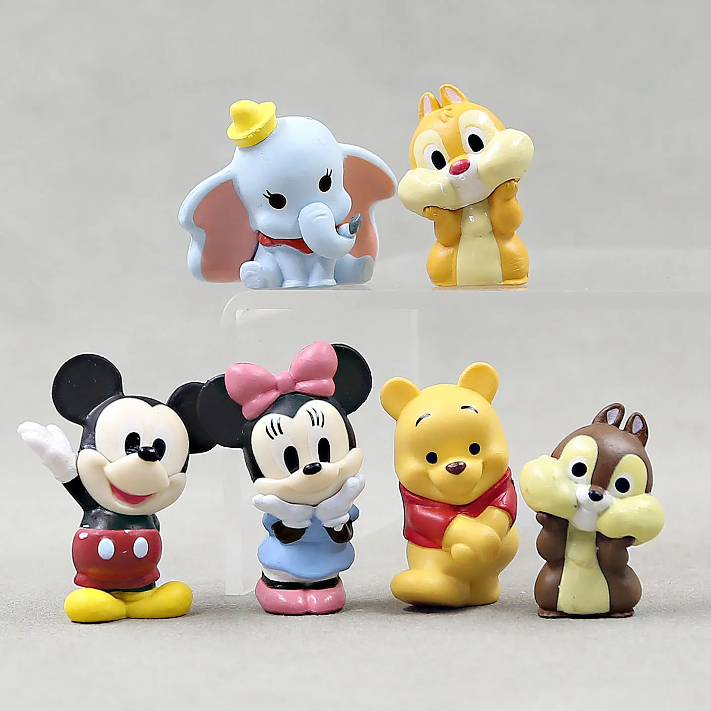 6Pcs-Disney-Kawaii-Mickey-Mouse-Minnie-Dumbo-Winnie-the-Pooh-Chip-Dale ...