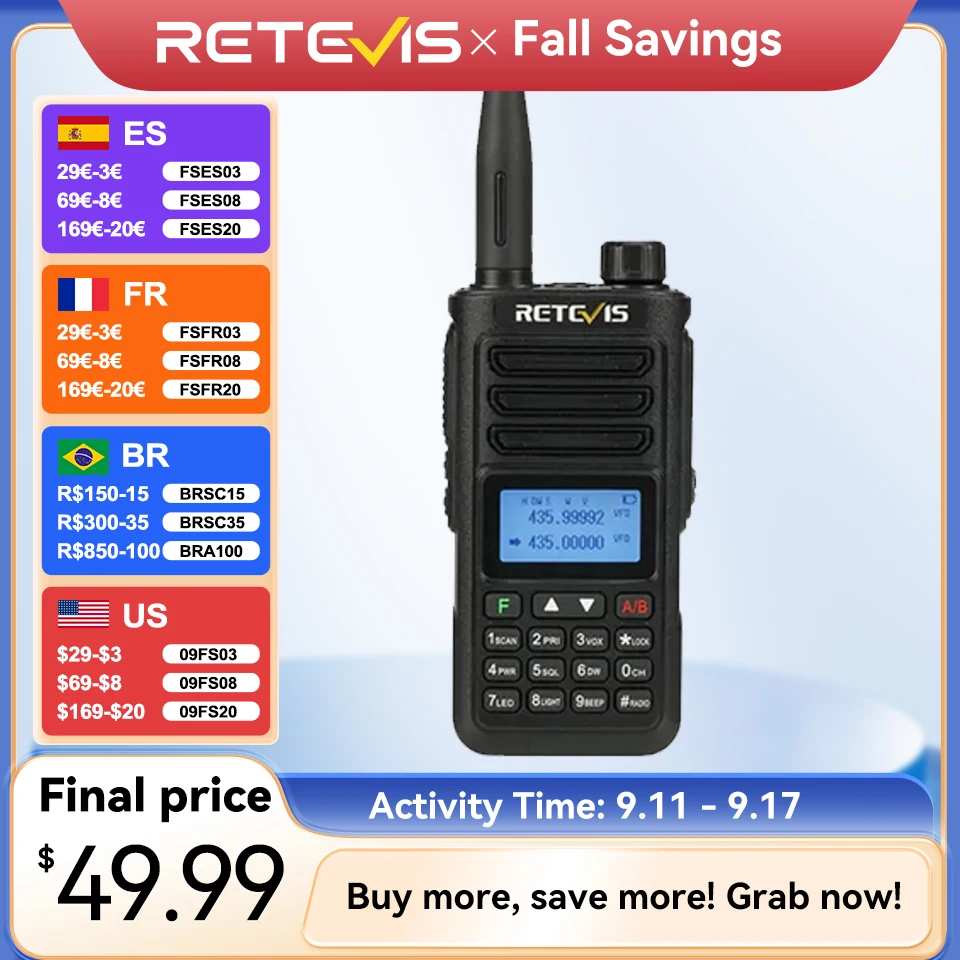 Retevis-RA89-10W-Walkie-Talkie-Long-Range-Communication-Radio-Walkie ...