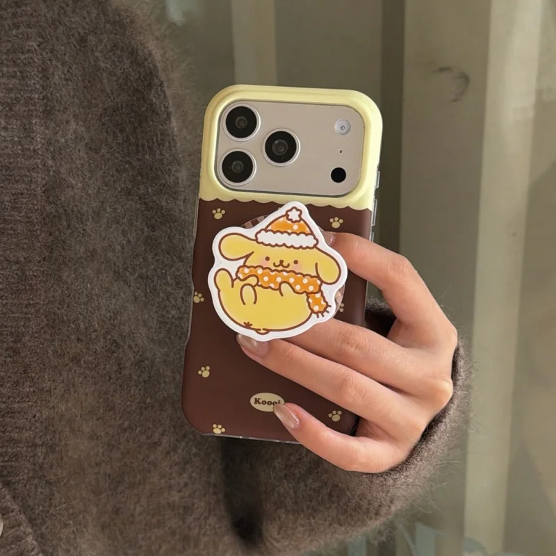 Kawaii Claw Print Magnetic Phone Case For iPhone 17 Pro 13 14 15 Pro ...
