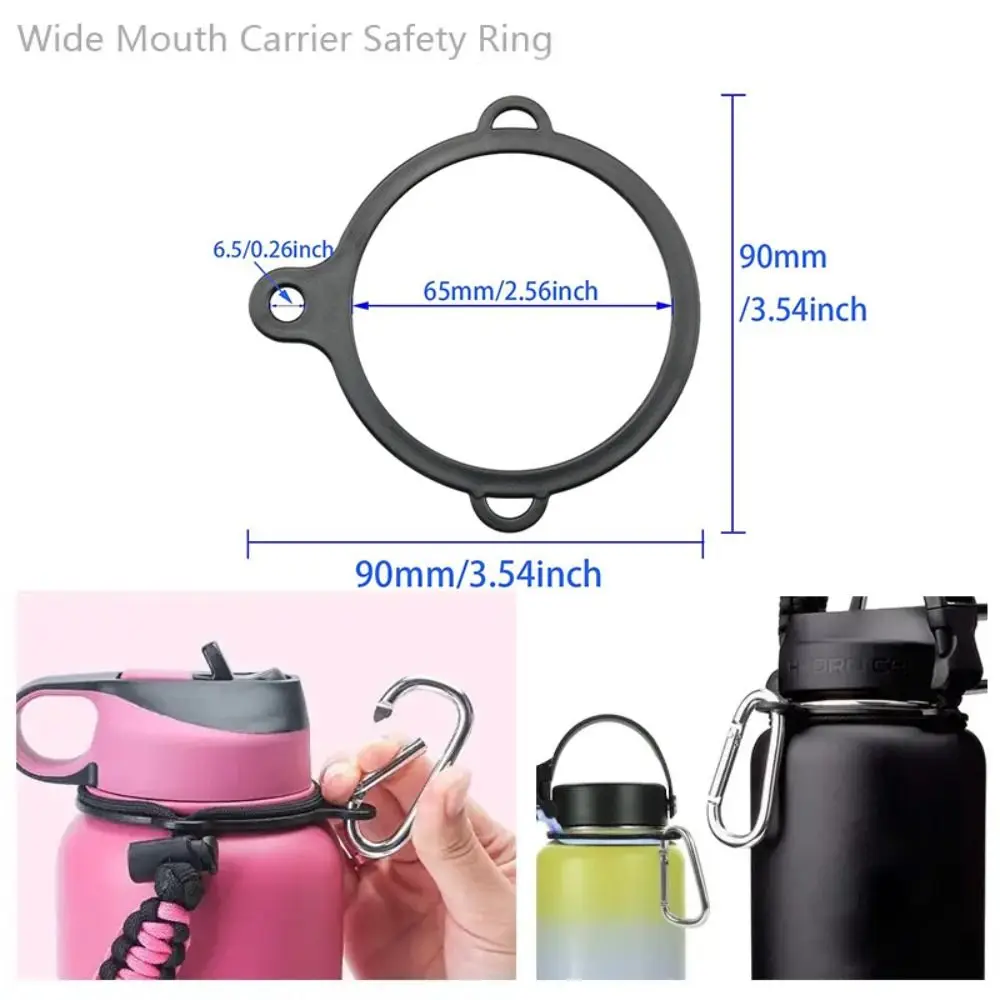 3-HOLE-Water-Bottle-Plastic-Ring-Fits-Wide-Mouth-12-64oz-DIY-Decor ...