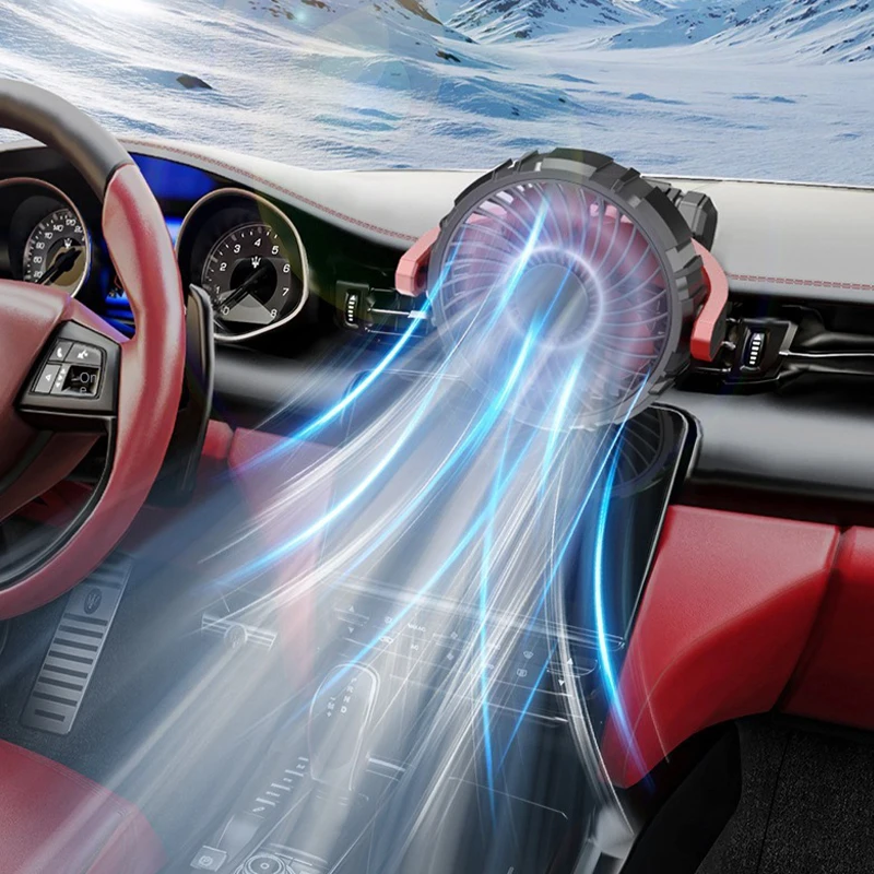 3-speed-Mini-Car-Air-Cooling-Single-Head-Fan-5V-USB-Brushless-360 ...