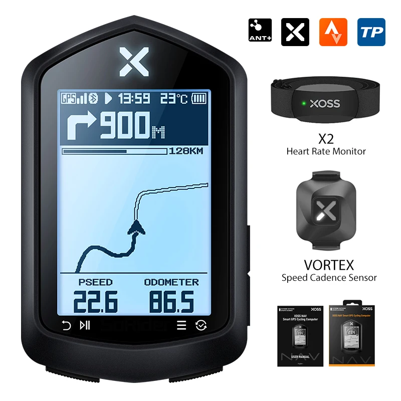 XOSS-NAV-GPS-Bike-Computer-Store-Cycling-Bicycle-MTB-Road-Wireless ...
