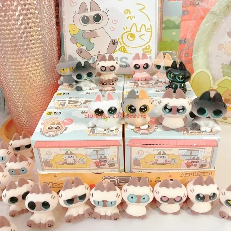 S-rie-Azukisan-Original-Siamese-Cat-Bean-Cole-Mini-Figuras-Anime ...