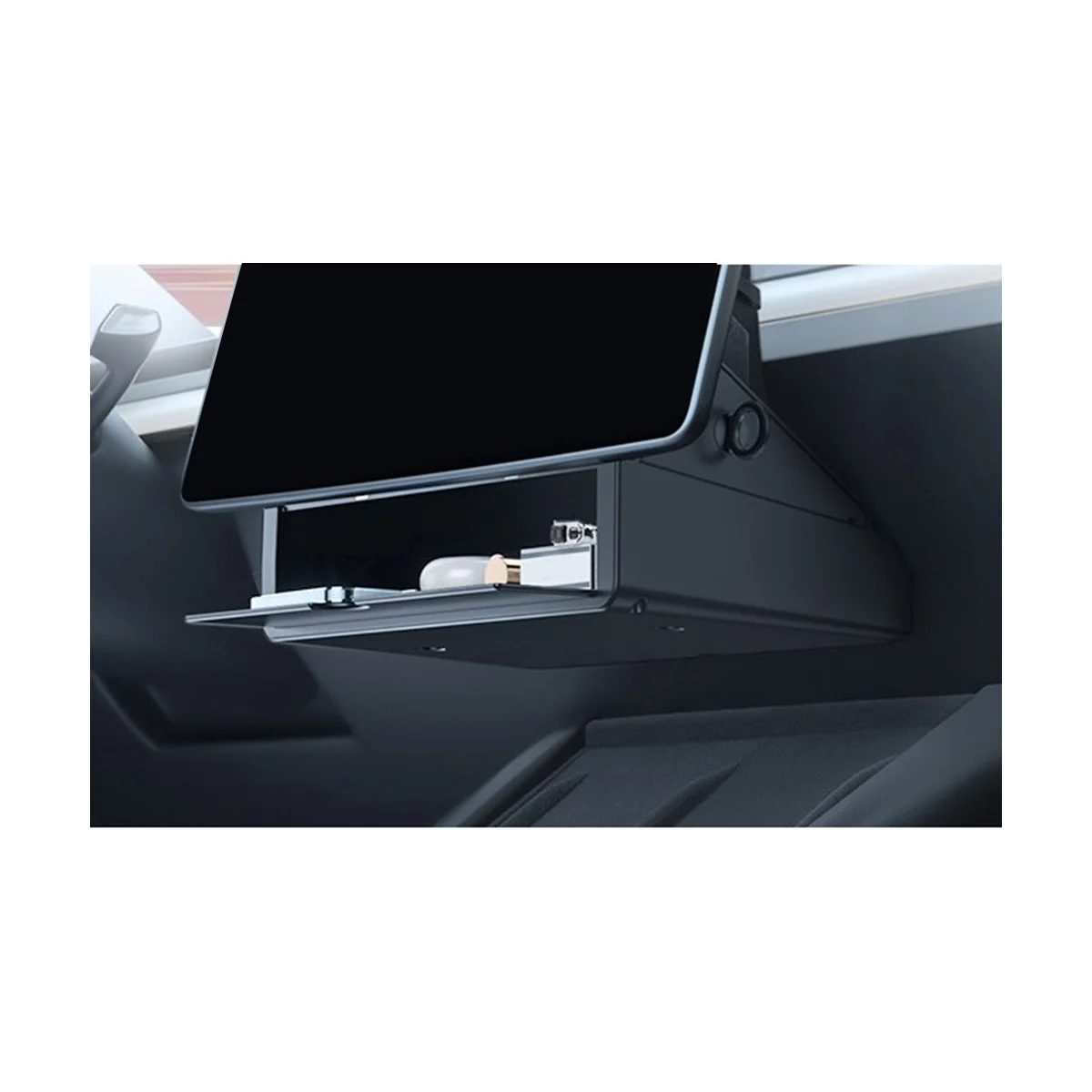 Car-Central-Control-Navigation-Screen-Storage-Box-Storage-Box-Shelf ...