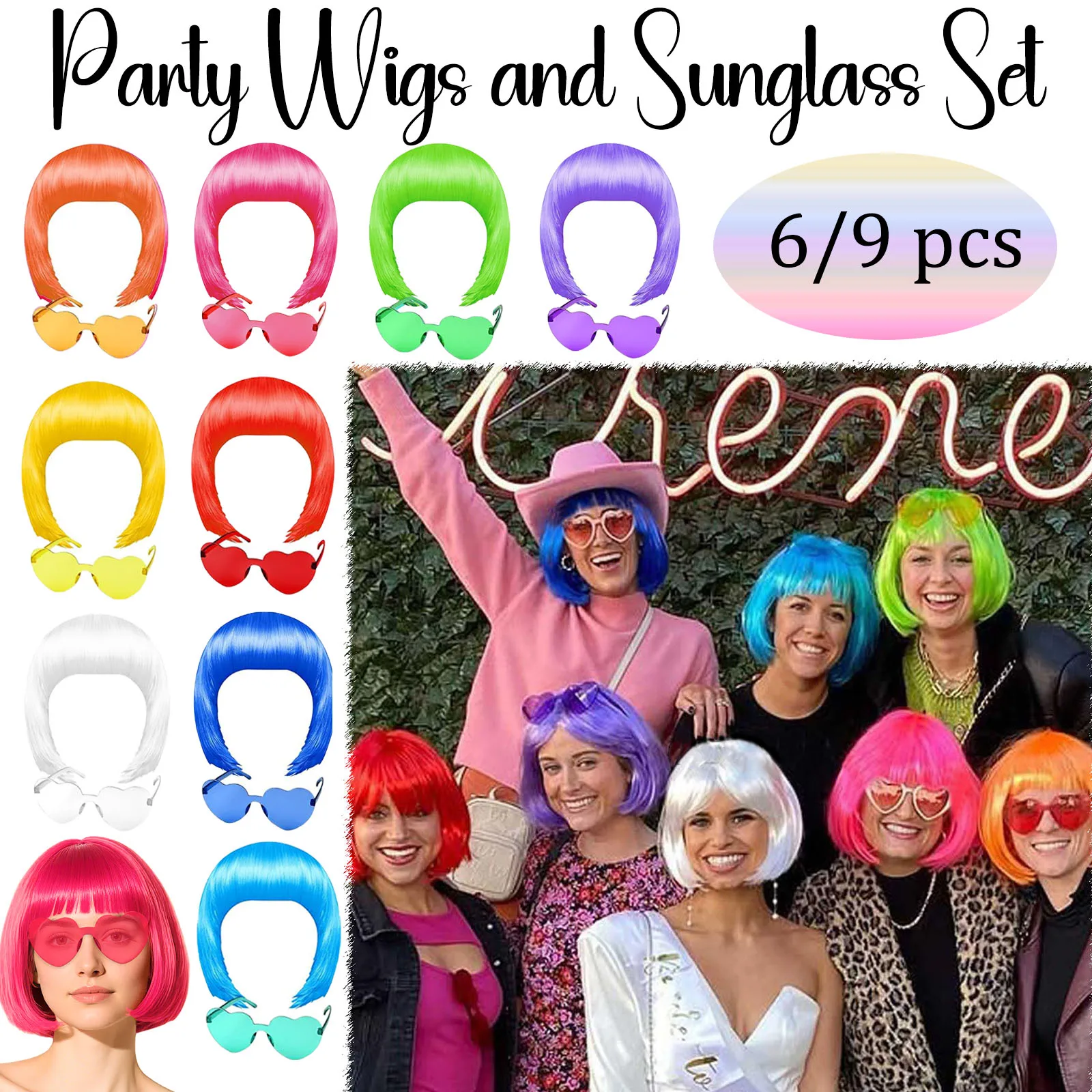 Party Bob Wig: The Ultimate Fun Accessory for Birthdays, Bachelorettes ...
