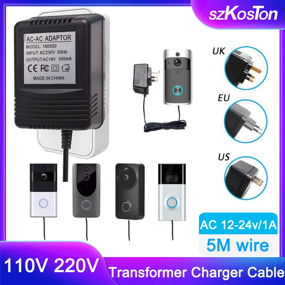 18V-AC-Transformer-Charger-EU-UK-US-Plug-Power-Adapter-220V-240V-For ...