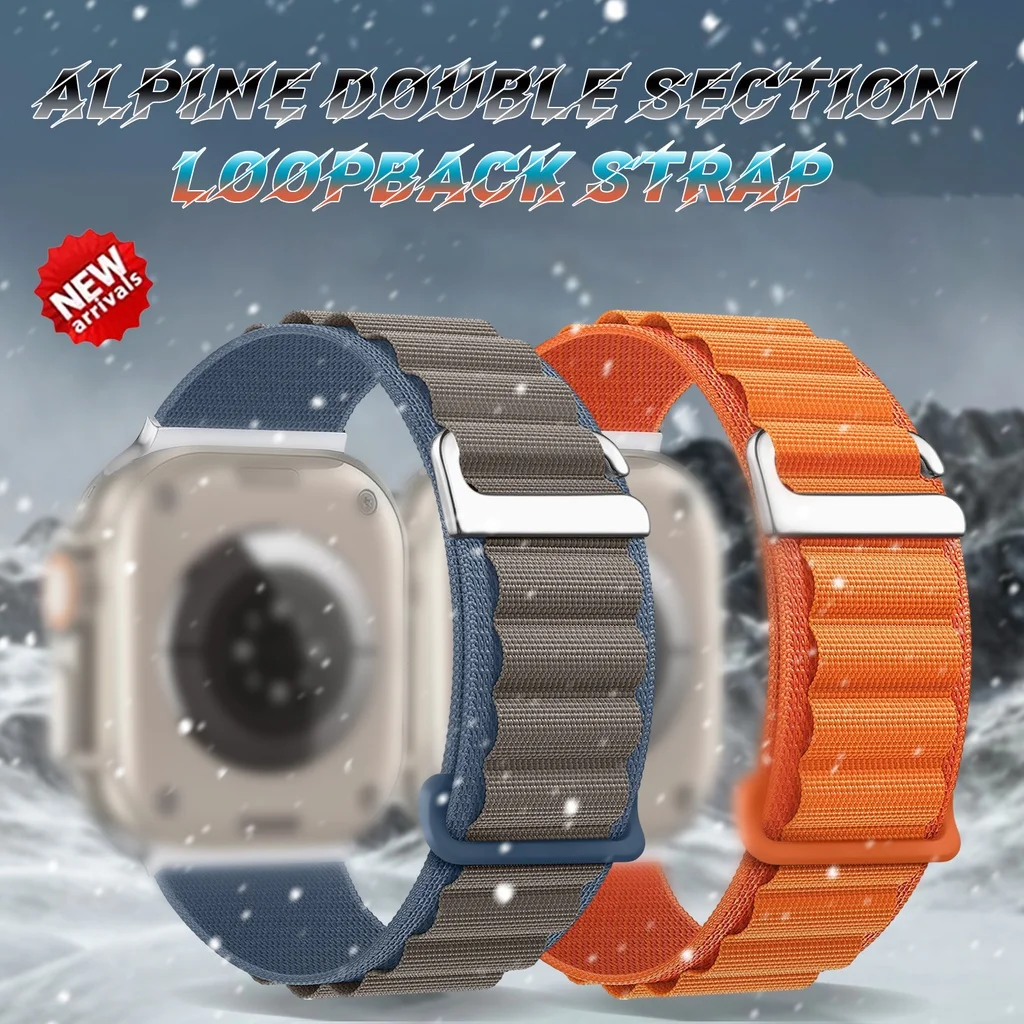 Alpine-Loop-For-apple-watch-Ultra-band-49mm-44mm-40mm-45mm-41mm-38mm ...