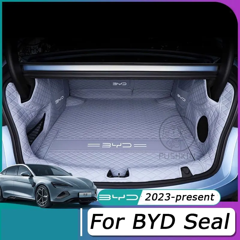 For BYD SEAL EV 2023 ATTO 4 Custom Car Trunk Main Mats Waterproof Anti ...