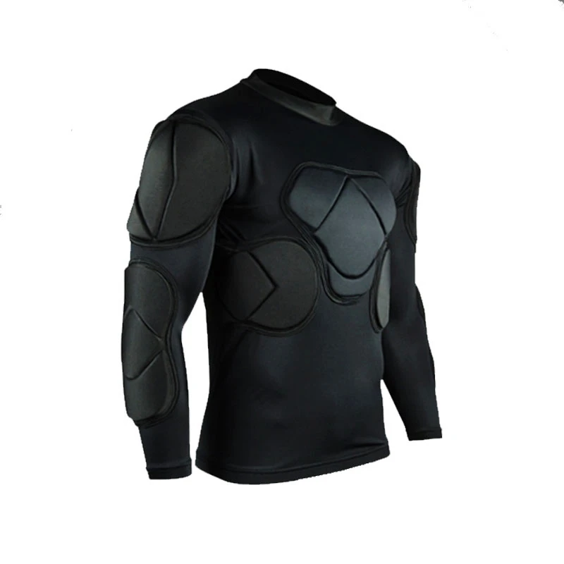 2024-New-Padded-Soccer-Goalkeeper-Jersey-Men-Sports-Safety-Protection ...