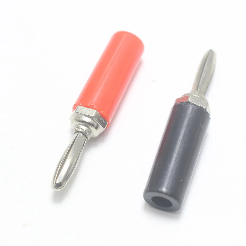 1set-Solder-free-4mm-banana-plug-cross-flower-audio-box-speaker-wire ...