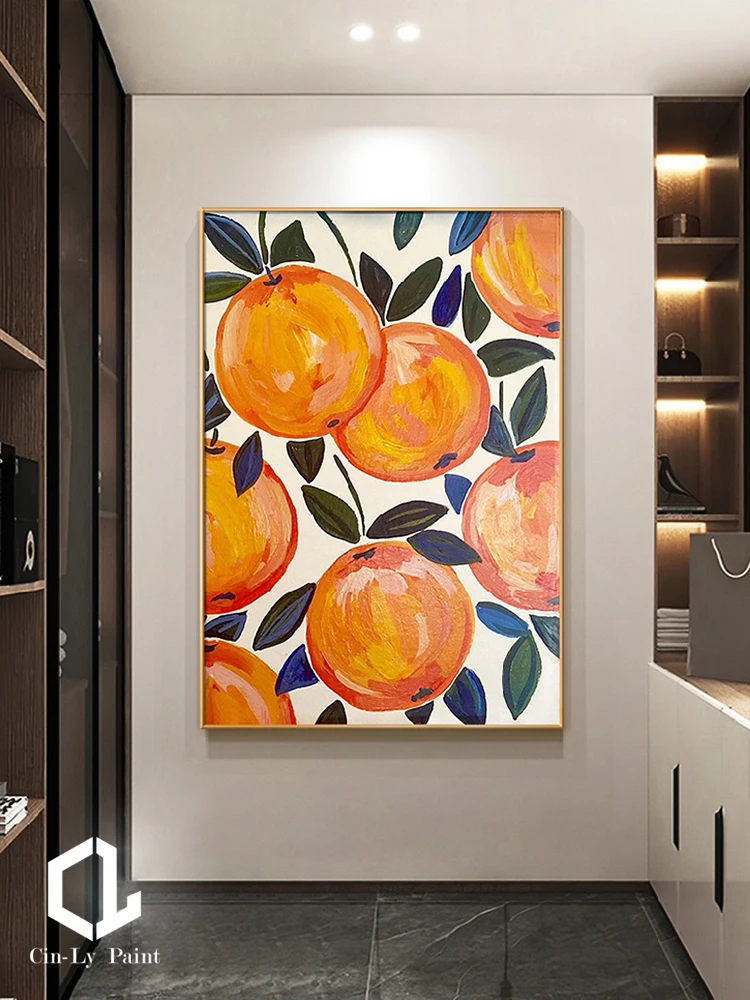 Abstract Fruit Painting