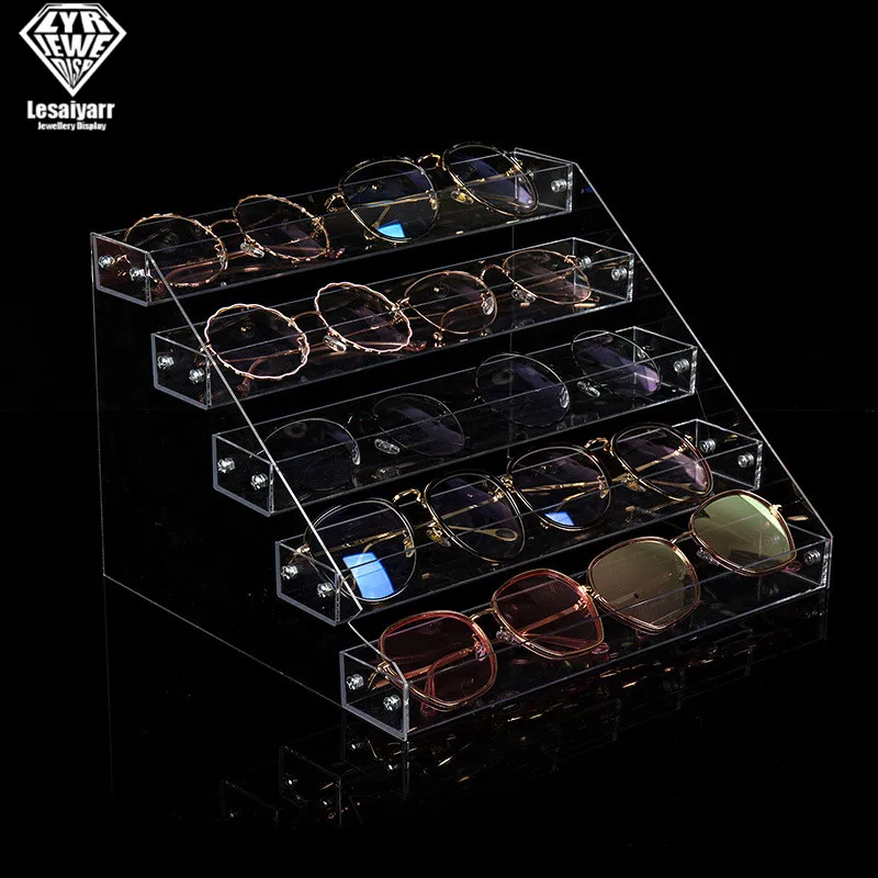 Acrylic-3-4-5-6-7-layers-SunGlasses-Eyeglasses-Display-Stands-Glasses ...